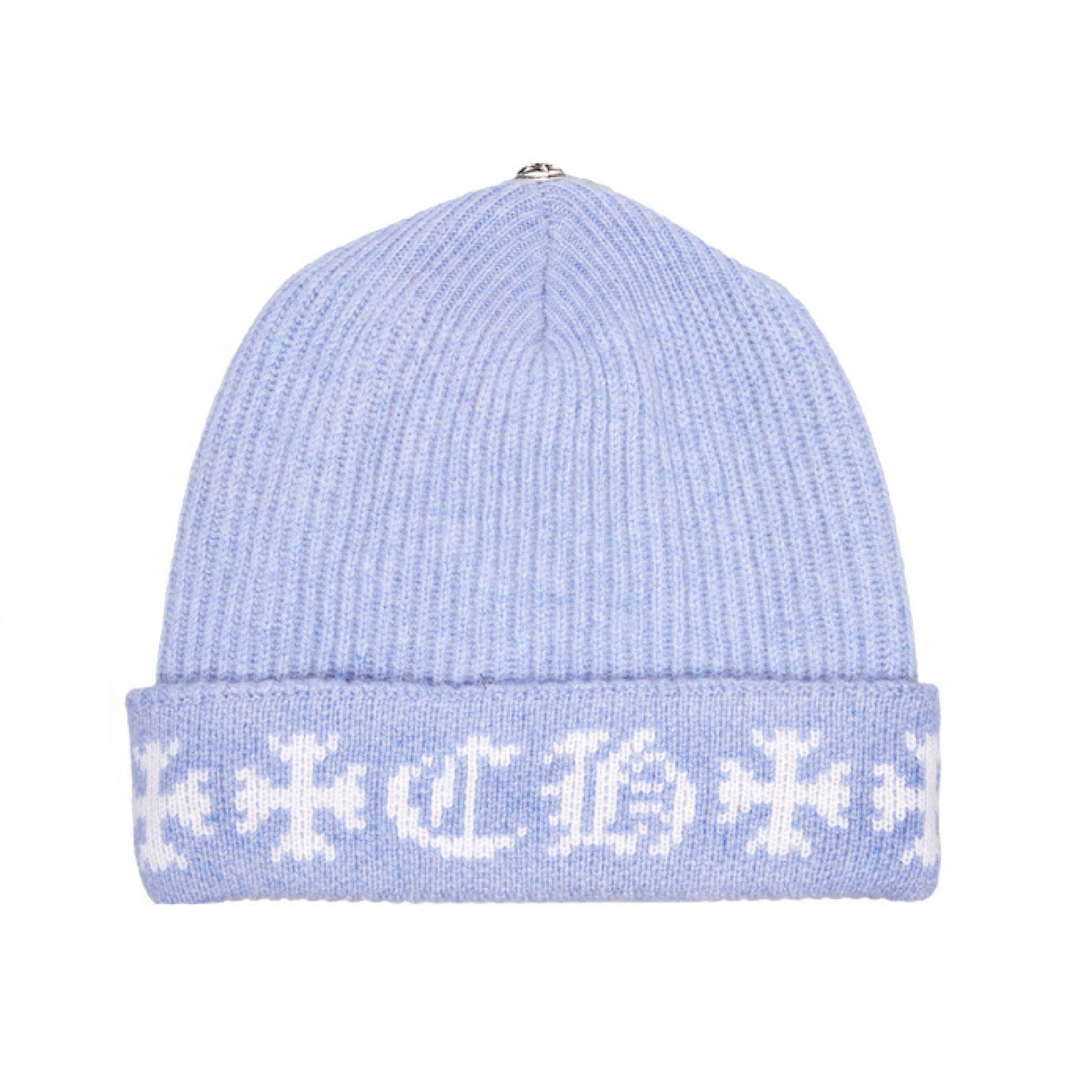 Chrome Hearts Big Daddy Cashmere Beanie – Blue – Chrome Hearts CO