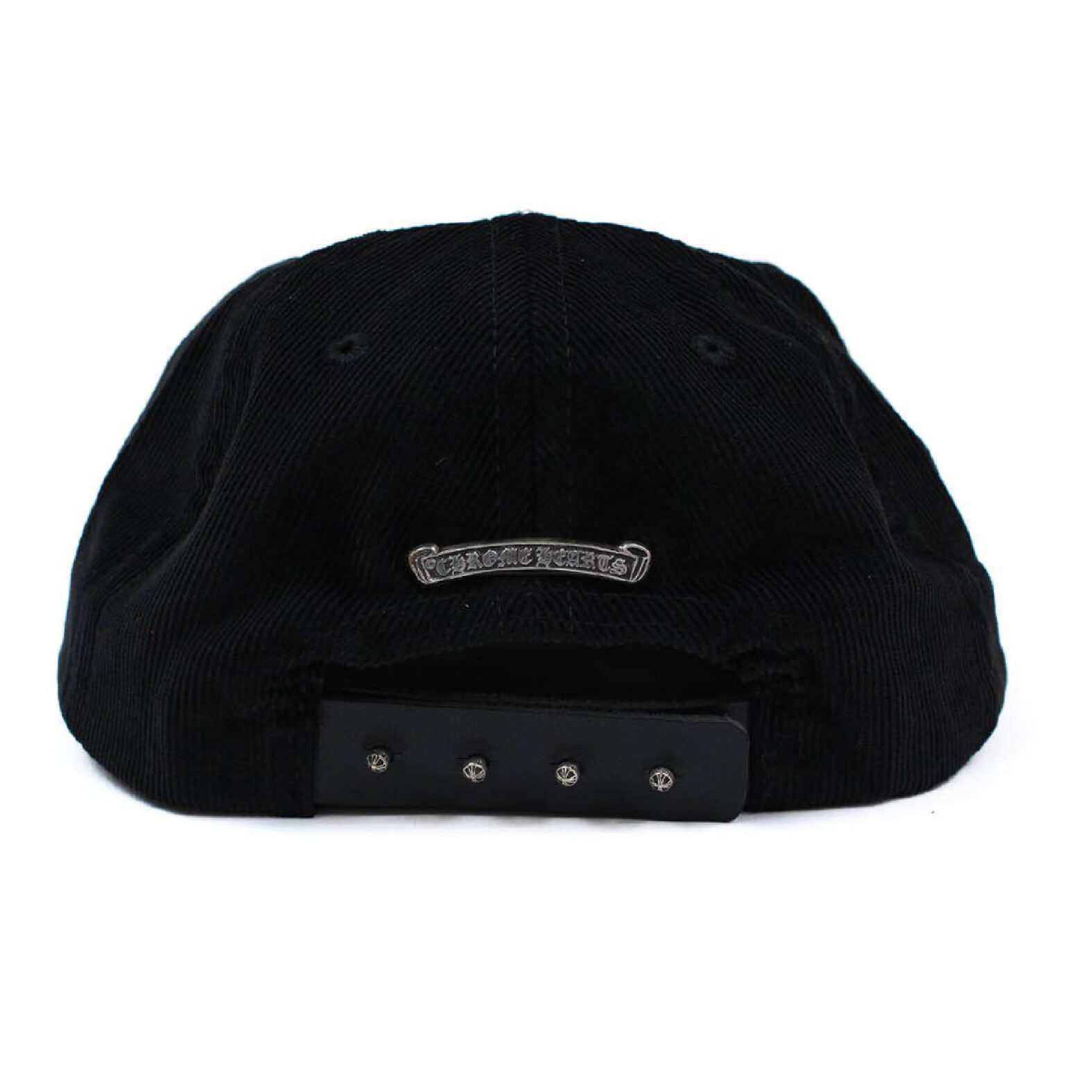 Chrome Hearts Dagger Cordoruy Cap - Black/Orange || Limited Stock!