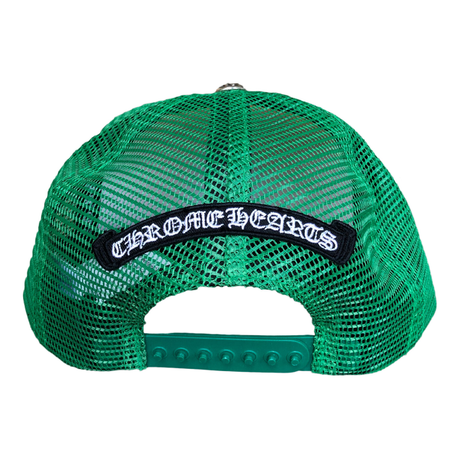 Chrome Hearts Dagger Leather Brim Pinstripe Baseball Cap – Black ...
